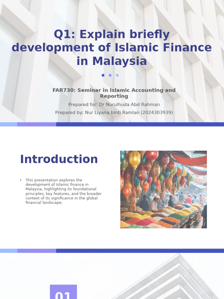 Islamic Finance Development in Malaysia | PDF | Islamic Banking And ...