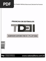 Teste de Atenção Difusa - TADIM 1 e 2 e TEDIF 1 2 e 3 | PDF