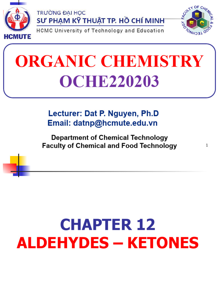 Chapter13 Aldehydes-Ketones | PDF | Aldehyde | Ketone