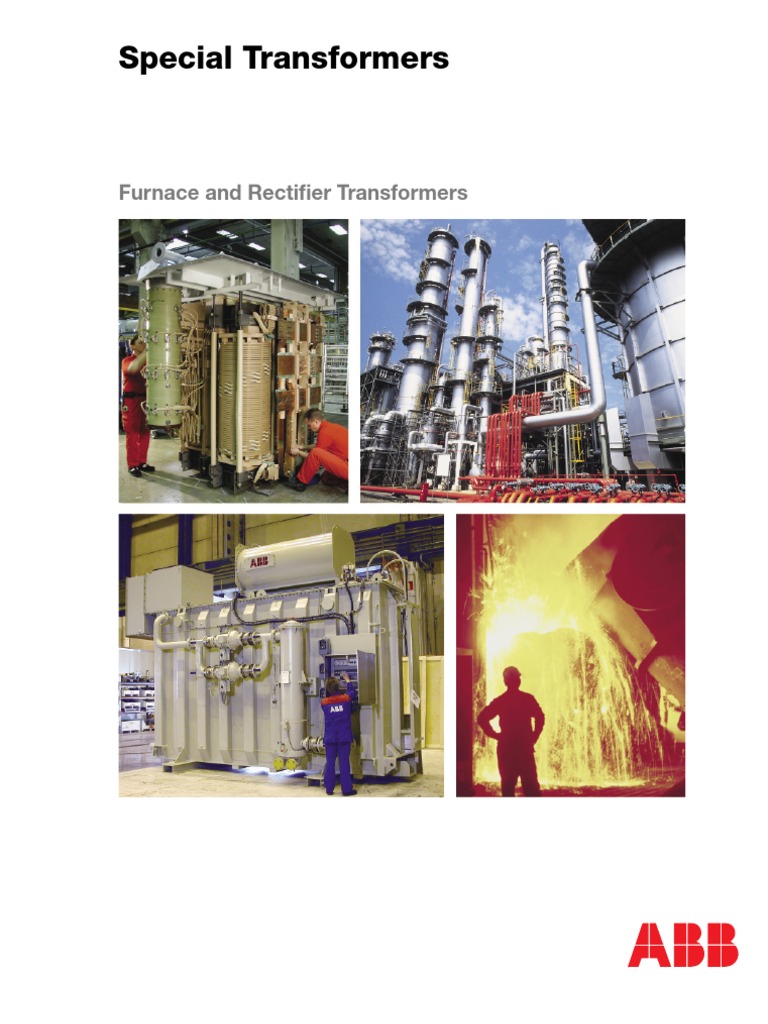 Special Transformers for Furnaces and Rectifiers | PDF | Rectifier | Transformer