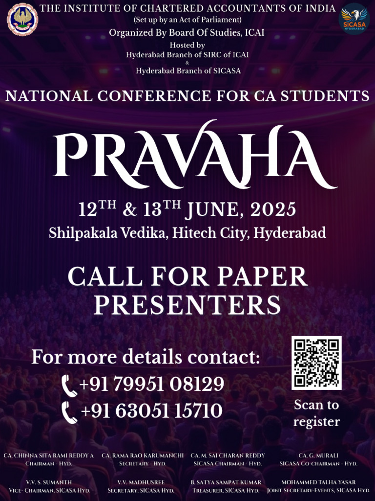 Invitation For Paper Presenters | PDF