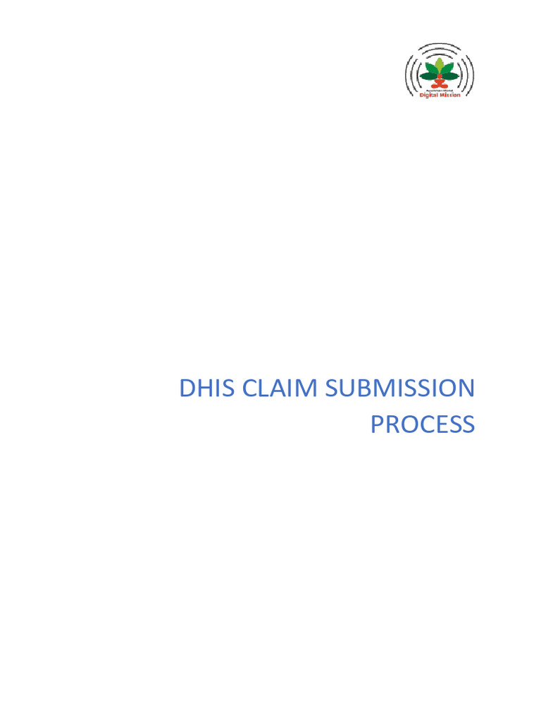 DHIS Claim Submission Process | PDF