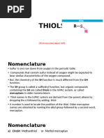 13 - Naming Thiols | PDF | Thiol | Sulfide