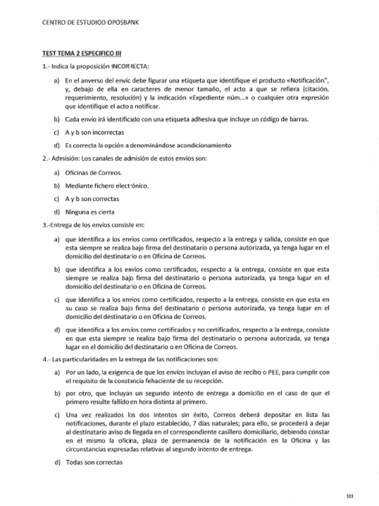 TEMA 2 Test 3 | PDF