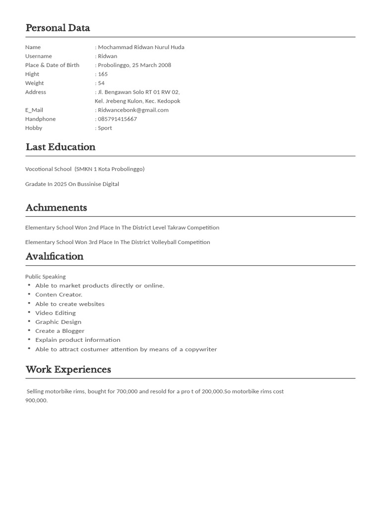 CV | PDF