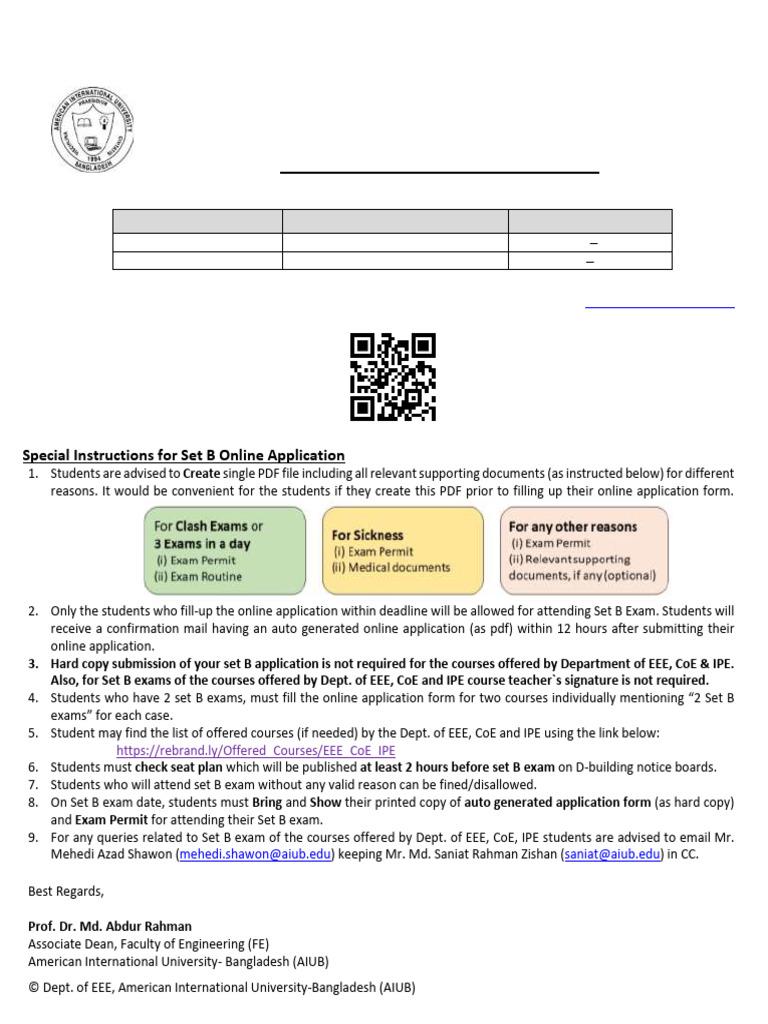 EEE CoE IPE SET B NOTICE Spring 22 Final Term | PDF
