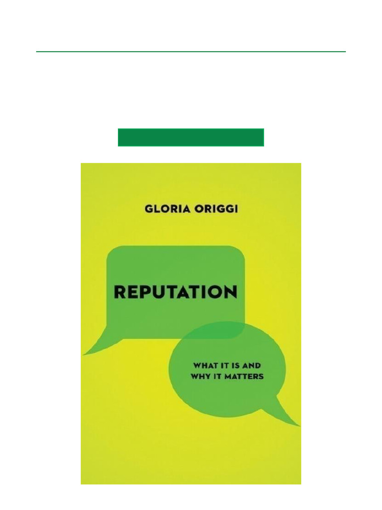 Etextbook Reputation What It Is and Why It Matters Dropbox Download | PDF