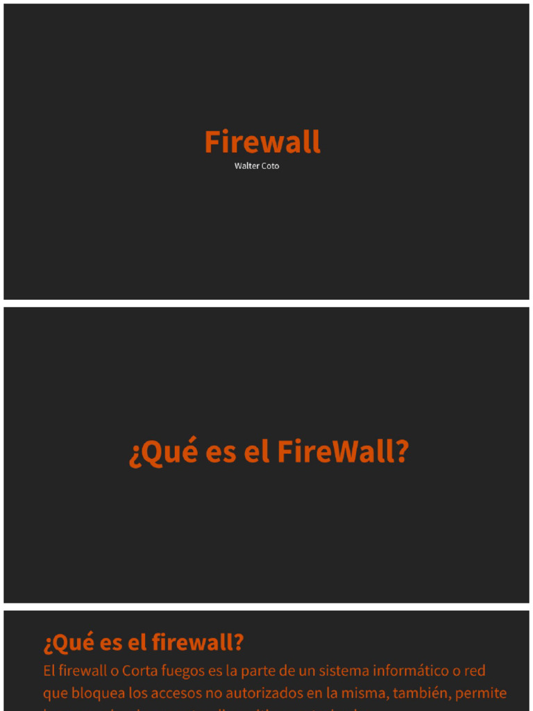 Firewall | PDF