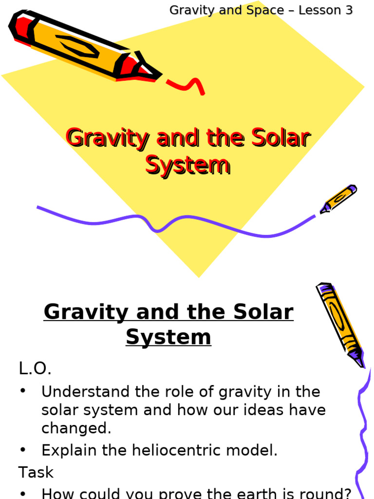 Understanding Gravity in the Solar System | PDF