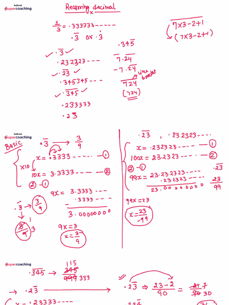 NumberSystem-12 1054AM | PDF