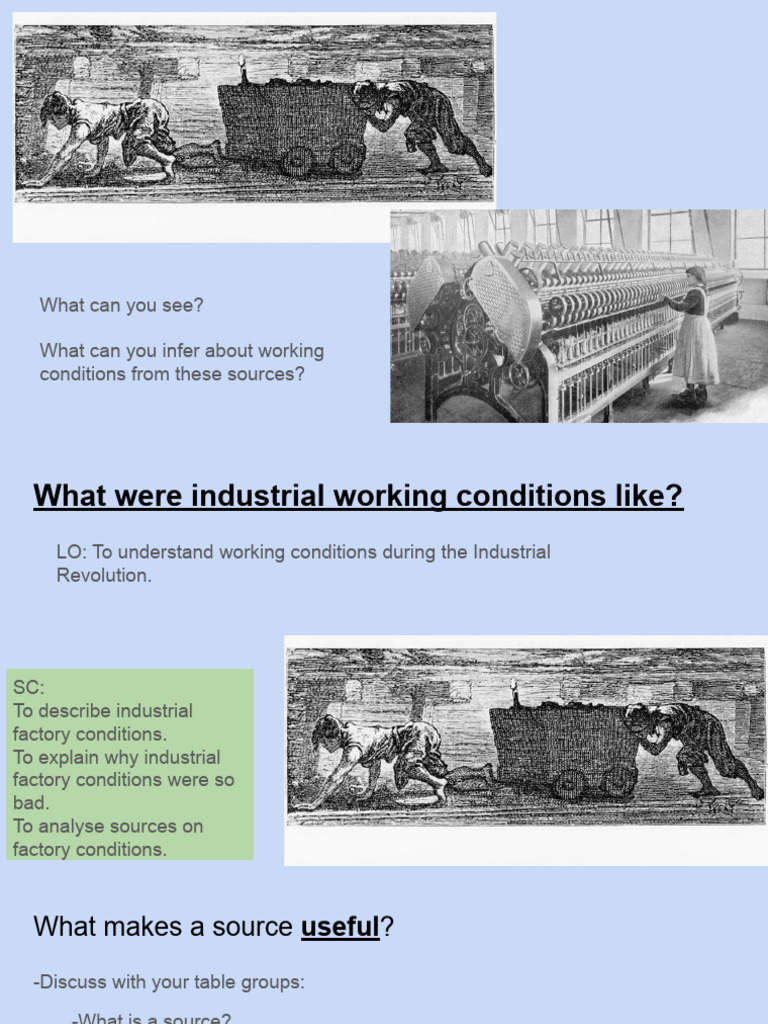 y8 Factory Working Conditions | PDF | Occupational Safety And Health ...