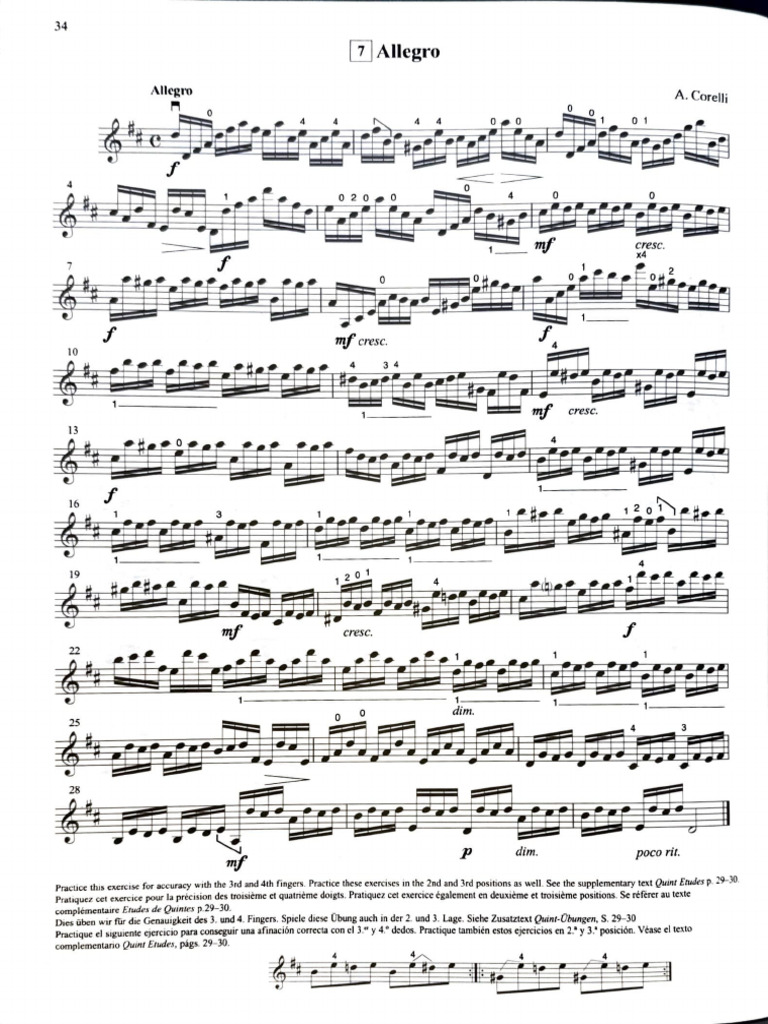Allegro Violin | PDF