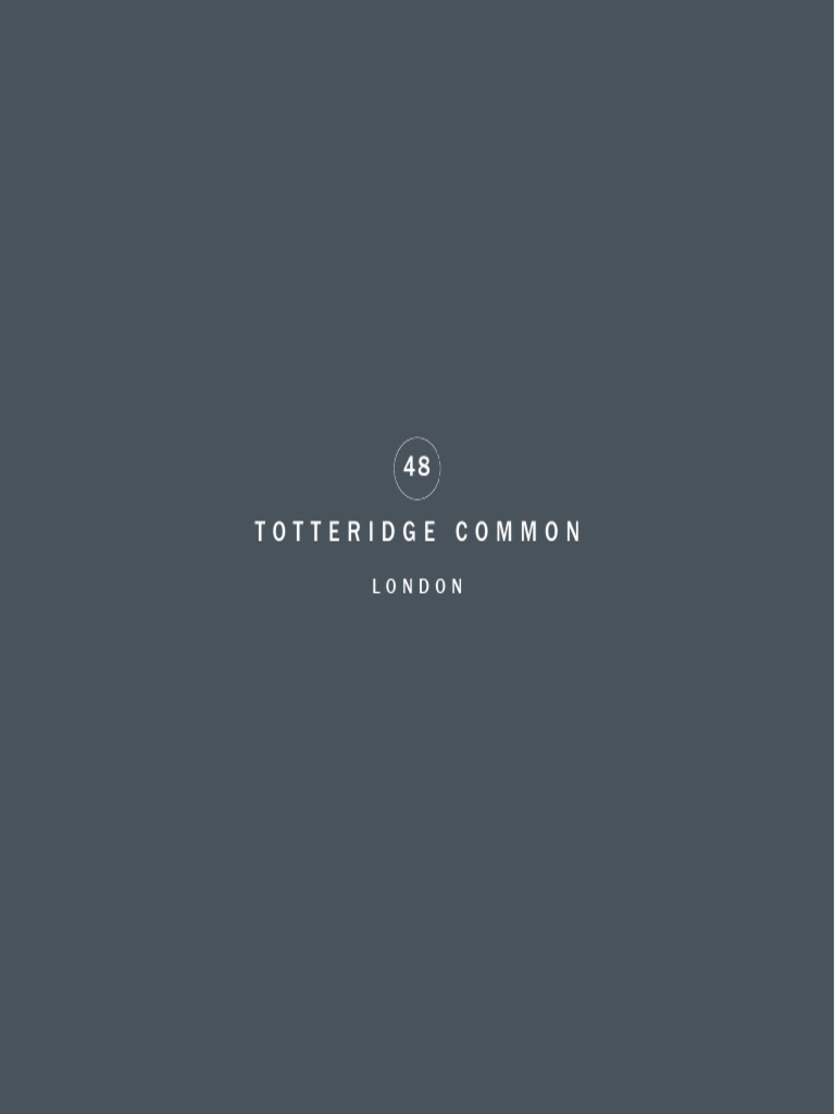 Totteridge Common Web Brochure | PDF | Bedroom | Room