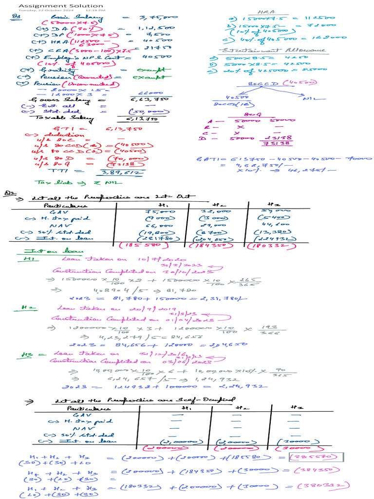 Assignment Solution | PDF