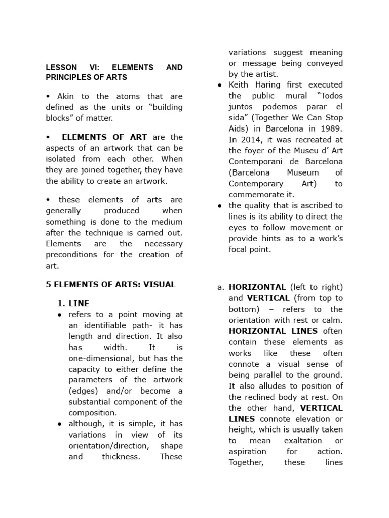 Art Appreciation Finals | PDF | Tempo | Perspective (Graphical)