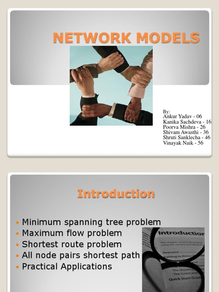 Network Models | PDF | Computer Network | Discrete Mathematics