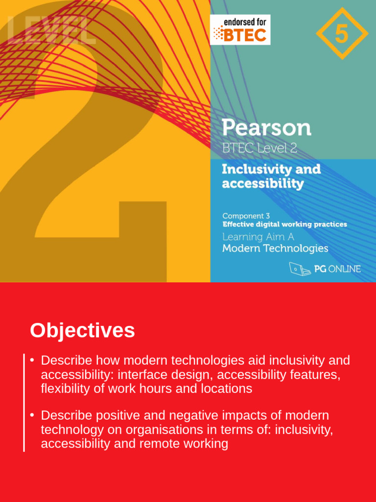 Topic 5 Inclusivity and Accessibility | PDF | Accessibility | License