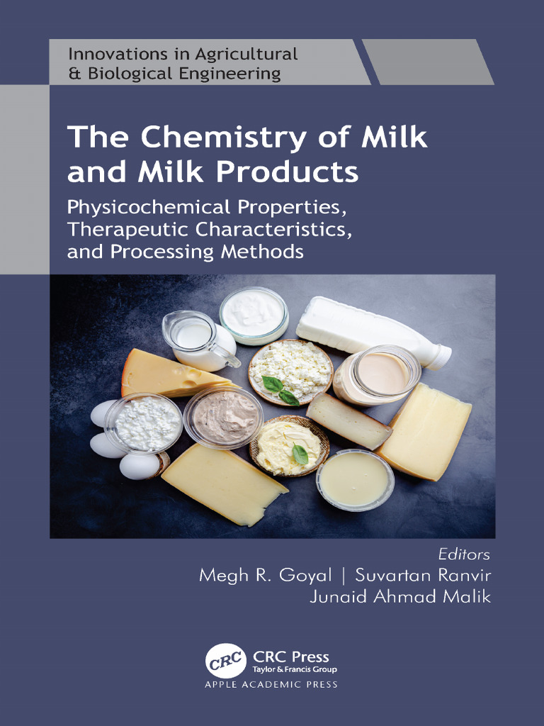 The Chemistry of Milk and Milk Products (CRC Press, 2023) | PDF | Milk ...