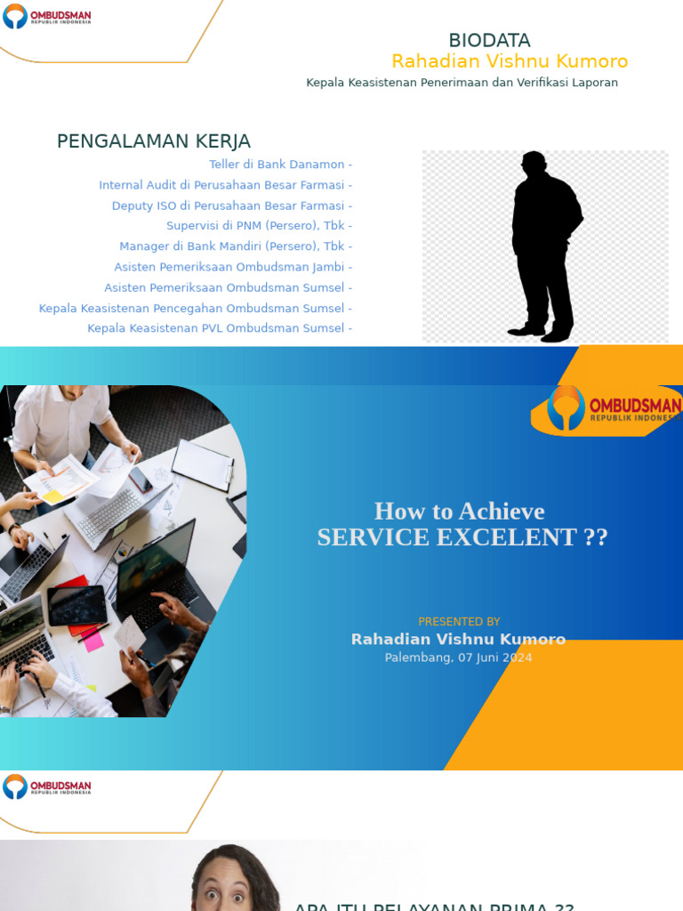 Pelayanan Prima: Strategi dan Standar | PDF