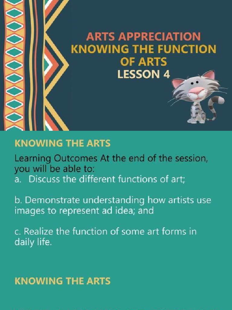 LESSON 4 ART APPRECIATION MIDTERMS | PDF