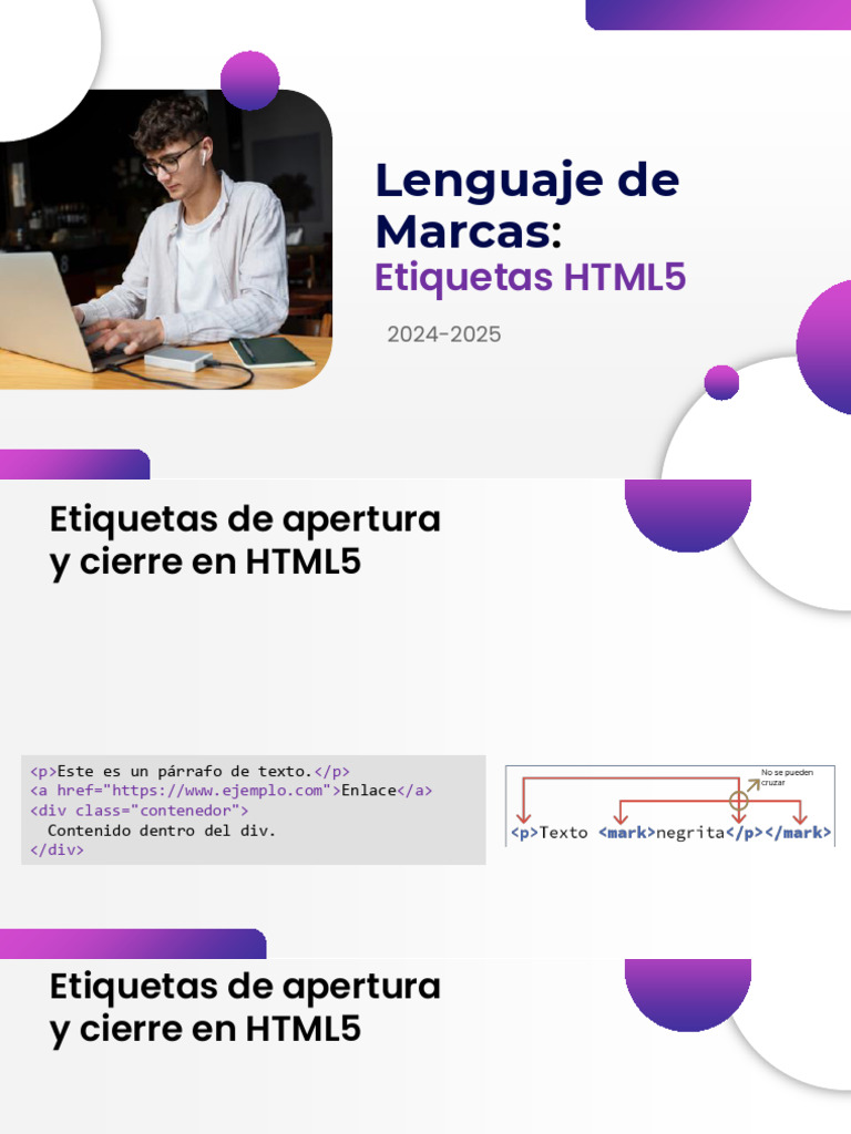 1.elementos HTML5 | PDF | Hipervínculo | HTML