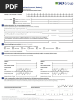 CSD Application Form for Investors | PDF | Banks