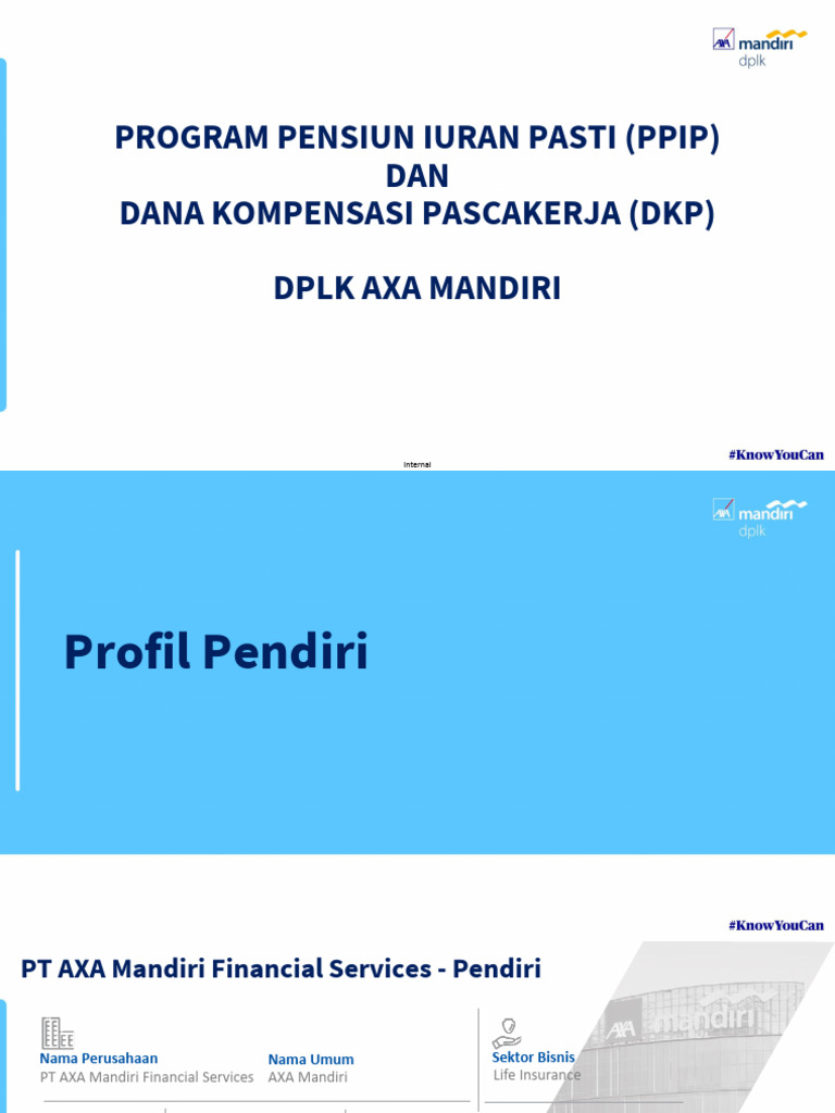 Materi Presentasi DPLK DKP & PPIP - Update SEPTEMBER 2024 - Presentasi | PDF
