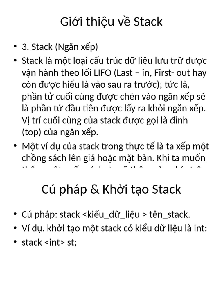 Stack Presentation Final | PDF