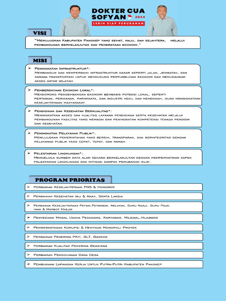 Visi Misi - Dokter Cua-Sofyan | PDF