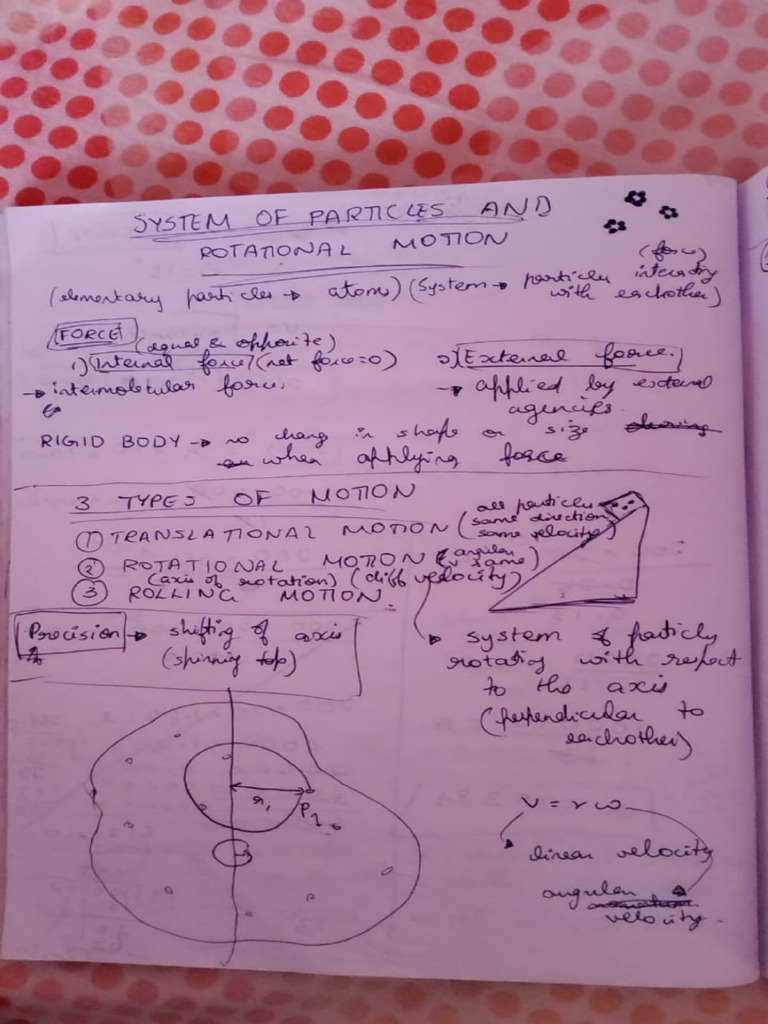 Physicz System of Particles | PDF