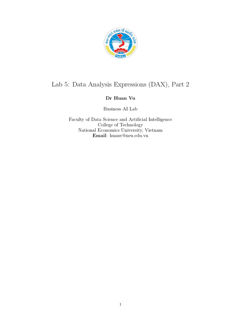 Lab_5___Data_Analysis_Expressions | PDF | Matrix (Mathematics) | Workweek And Weekend