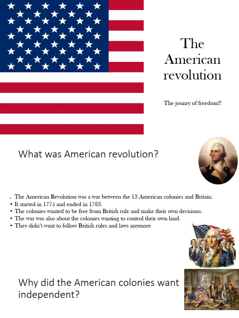 Overview of the American Revolution | PDF