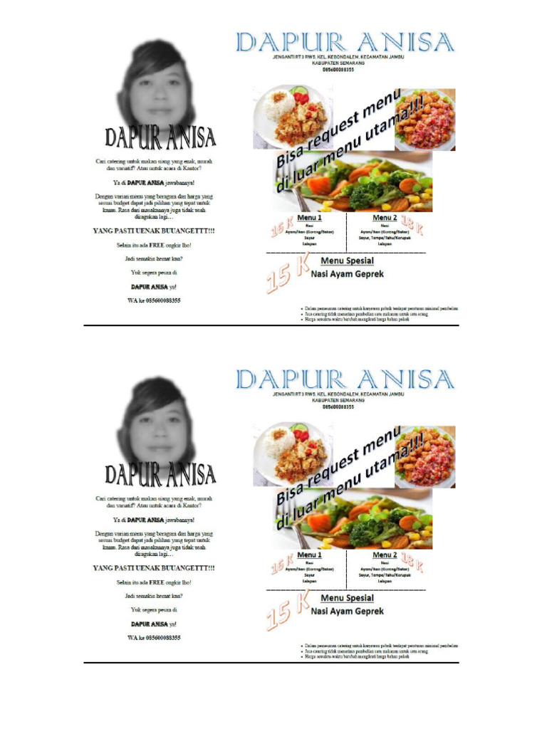 Dapur Anisa | PDF