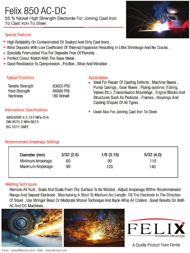 Felix 850 Ac DC | PDF
