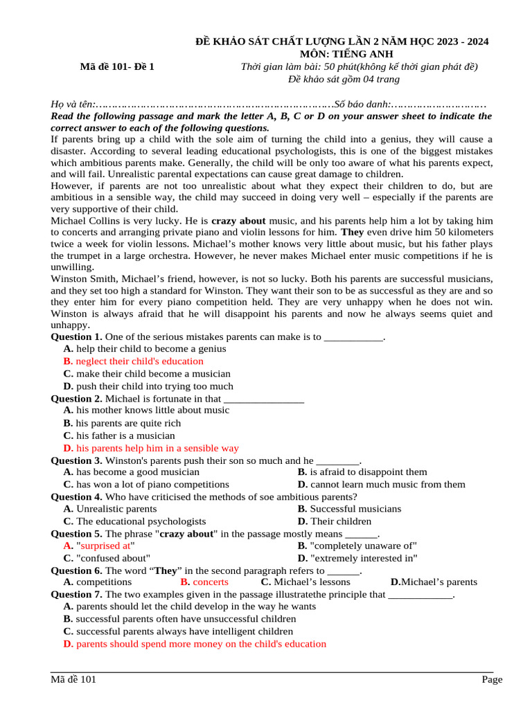 De1 ANH 10 101 (AutoRecovered) | PDF | English Language | Educational Technology