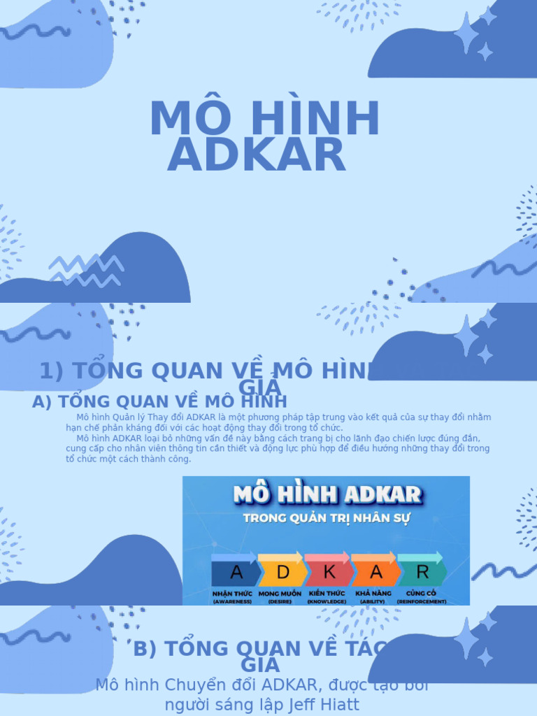 Mô Hình ADKAR | PDF