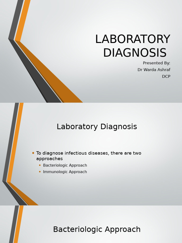 Laboratory Diagnosis | PDF | Streptococcus | Pneumonia