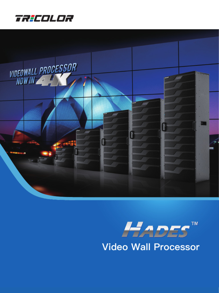 Hades VIDEO WALL CONTROLLER | PDF | Hdmi | Video