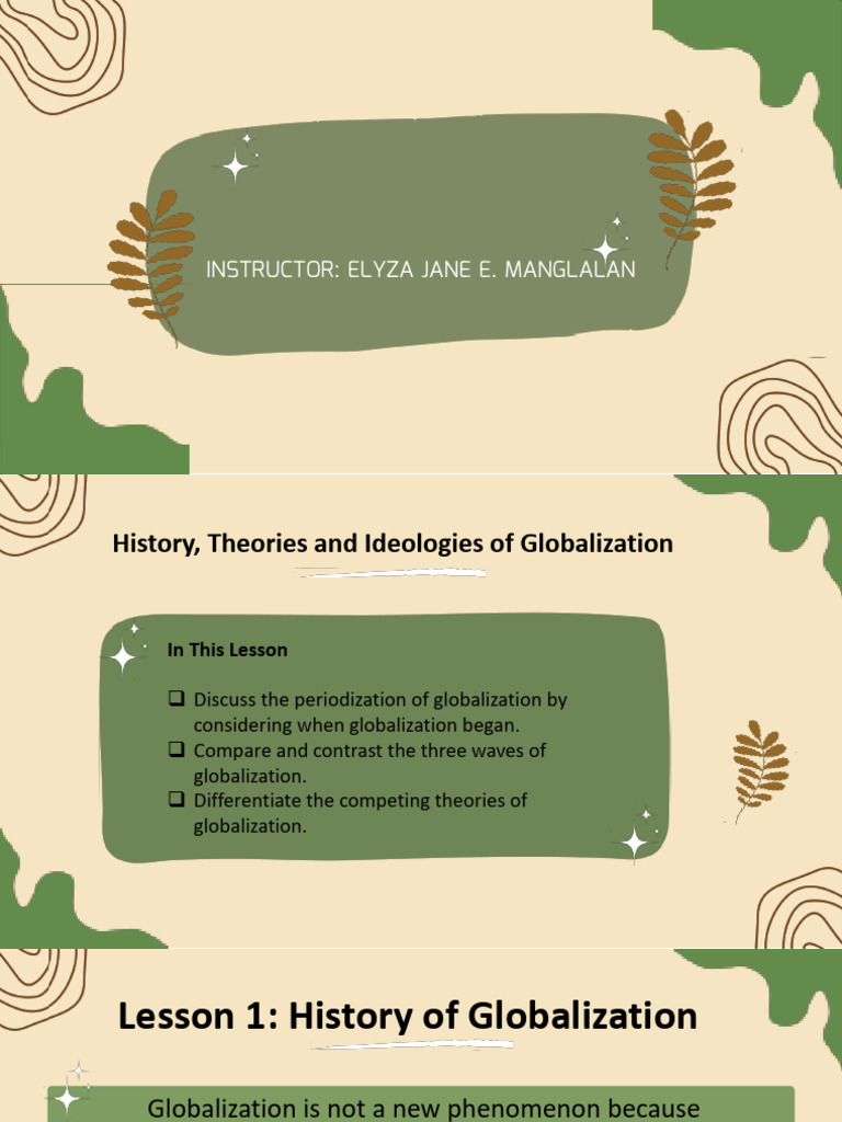 A Brief History of Globalization | PDF | Age Of Discovery | Trade