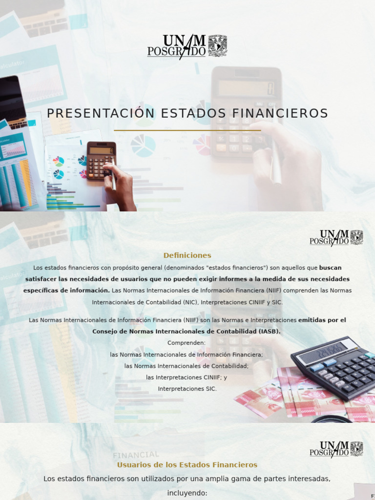 Presentación Tema 4 | PDF | normas internacionales de INFORMACION ...