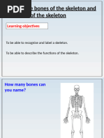 AQA GCSE PE - Workbook 1 - The Skeleton | PDF | Anatomy ...
