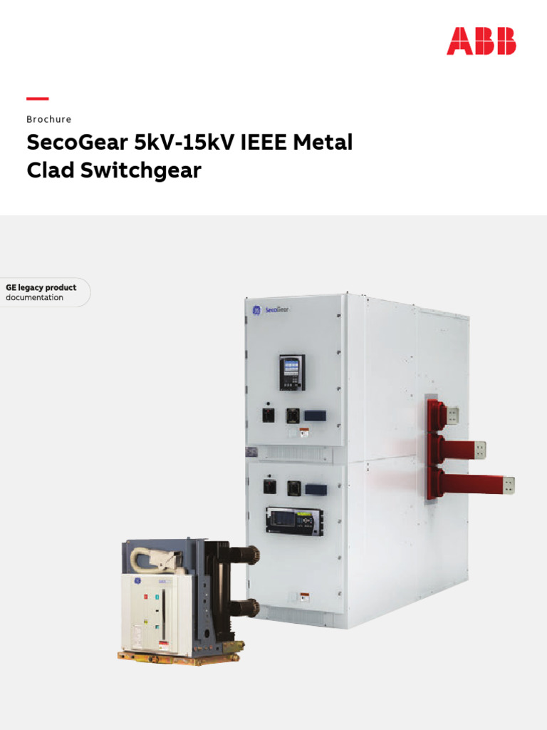 DEA617 - SecoGear - 5kV-15kV IEEE Metal Clad Switchgear | PDF | High ...
