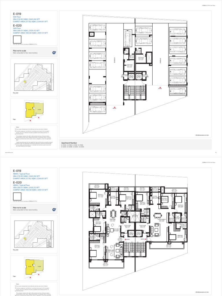 SOBHA ICG PH II Unit Plans Overview | PDF | Home