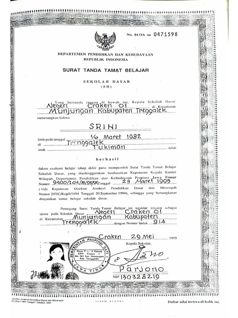 IJAZAH Srini | PDF