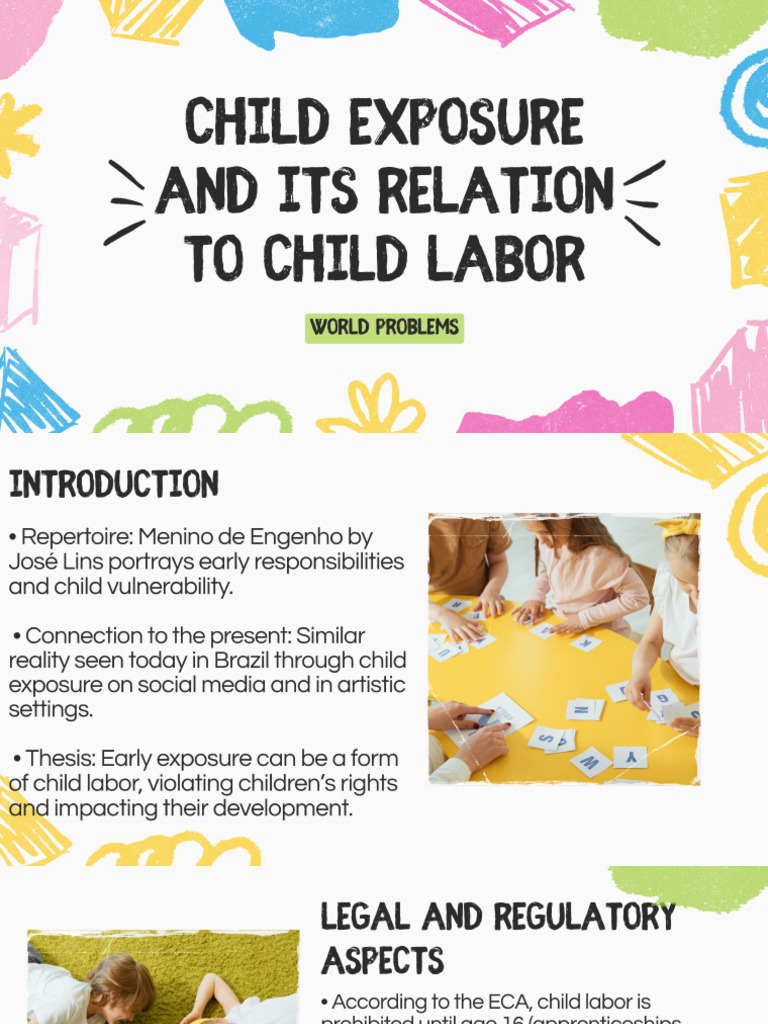 Child Exposure and Child Labor PDF | PDF