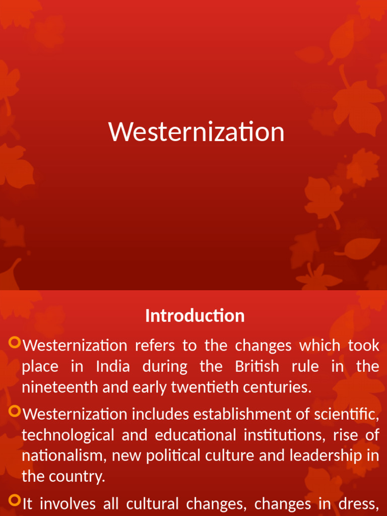Westernization | PDF | Caste