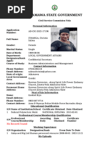 Resumes Documents & PDFs | Scribd