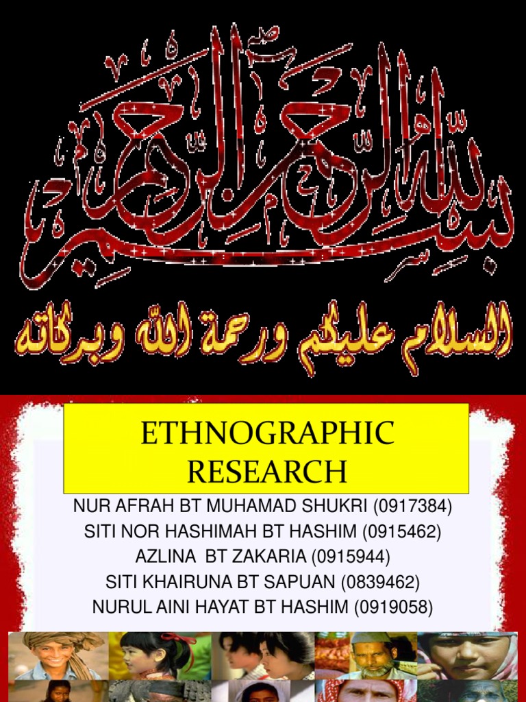 Ethnographic Research Methodology Guide | PDF | Ethnography | Field ...