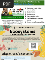 APES Unit 2: Biodiversity Review | PDF | Biodiversity | Ecology