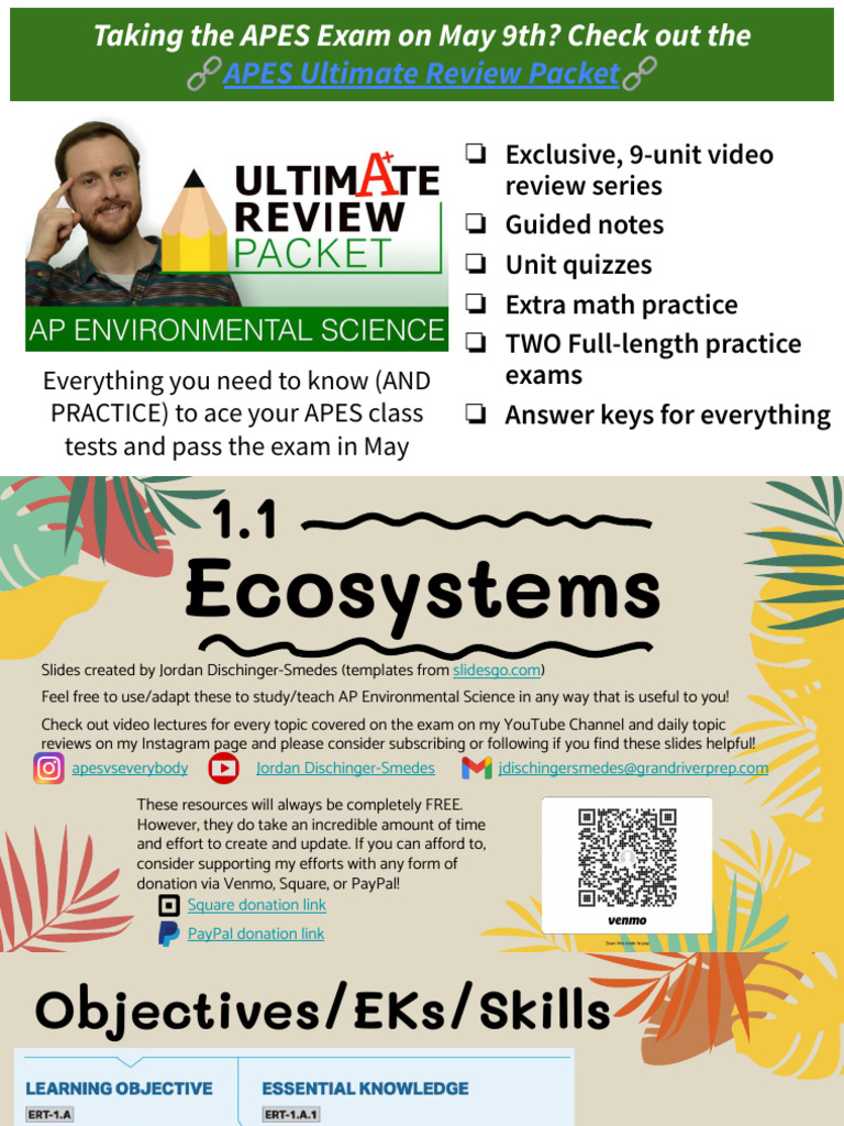 AP Environmental Science Review Guide | PDF | Food Web | Nitrate